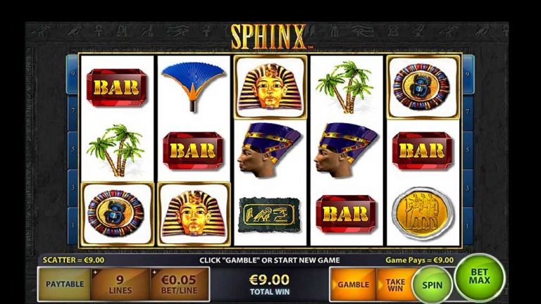 Sphinx Slot - info su Regole e Giochi Bonus della Slot della Sfinge